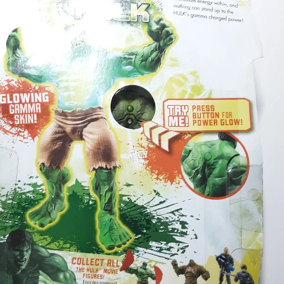 VINTAGEThe Incredible Hulk - Power Glow Hulk